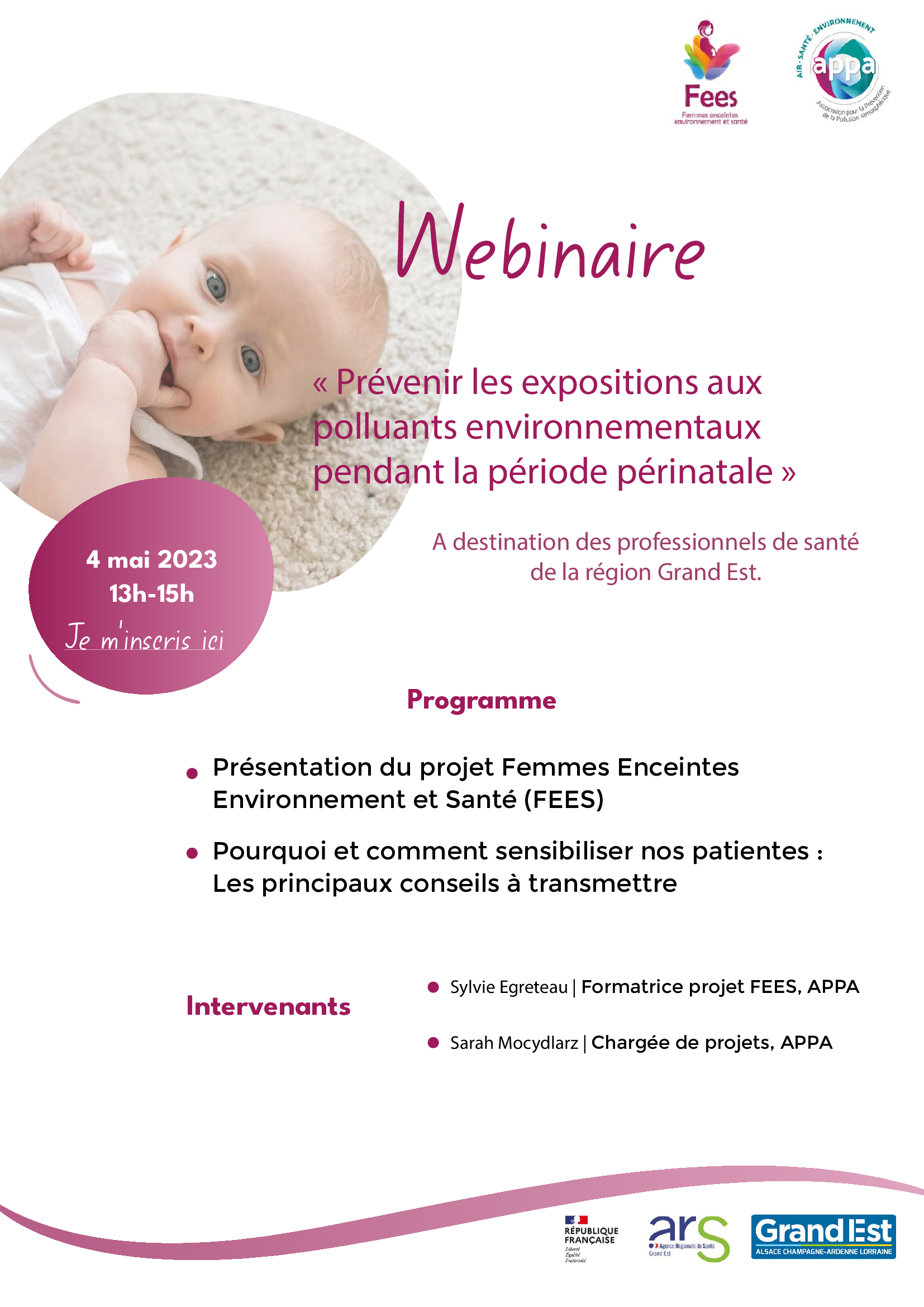 4 mai 2023 | Webinaire « Prévenir les expositions aux polluants ...